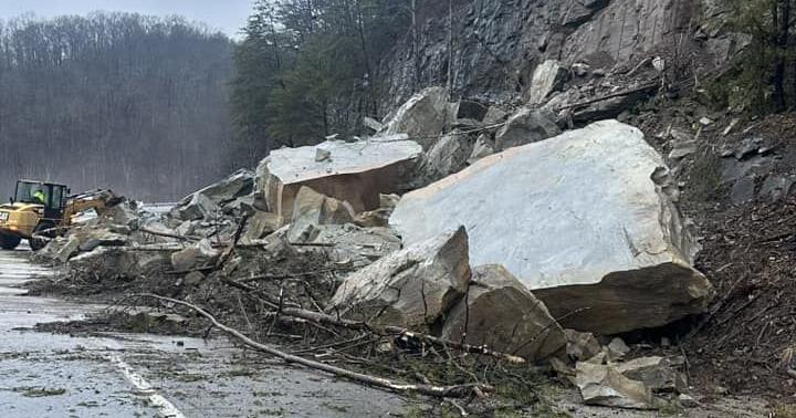 Full details emerge on February rock slide crash on Route 50 | News ...