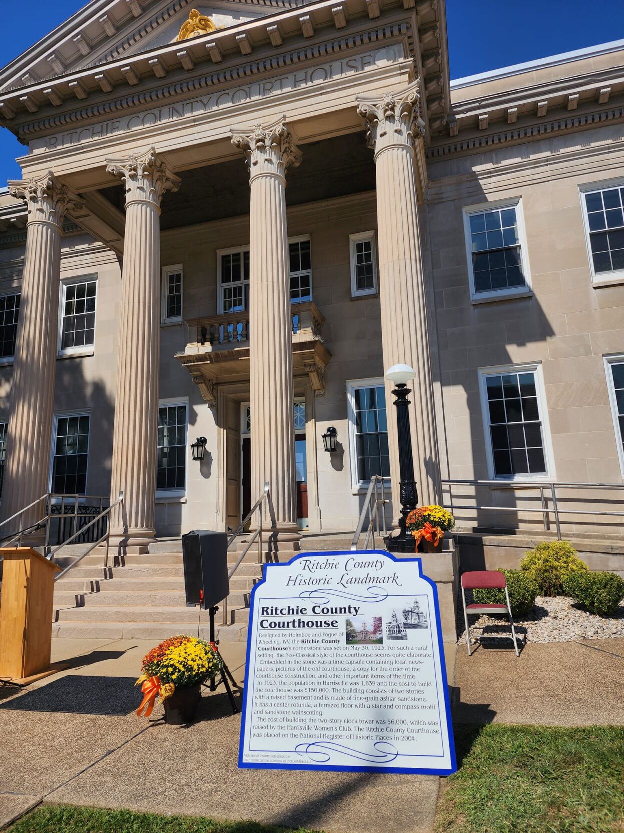 100 years standing: Ritchie Countians, State officials observe ...