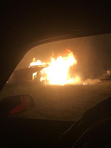 Multicounty firefighter force battles flames near Lenox | Local News ...