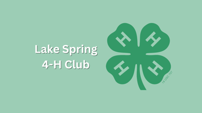 Lake Spring 4-H Club | Dent County Life | thesalemnewsonline.com