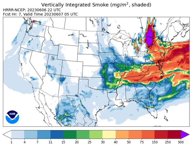 NWS: Wildfire smoke blankets eastern seaboard creating potential ...