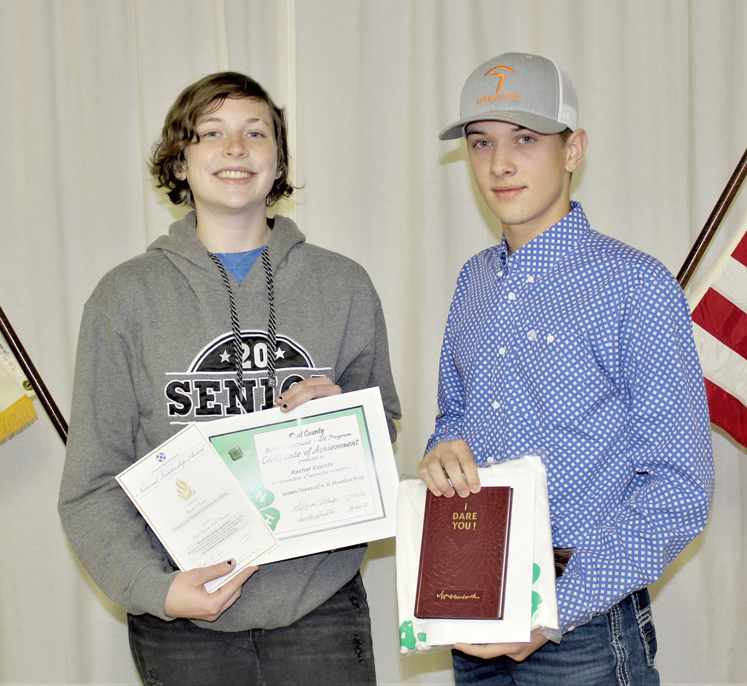 4-H RECOGNITION NIGHT: Terrill named friend of 4-H, other awards given ...
