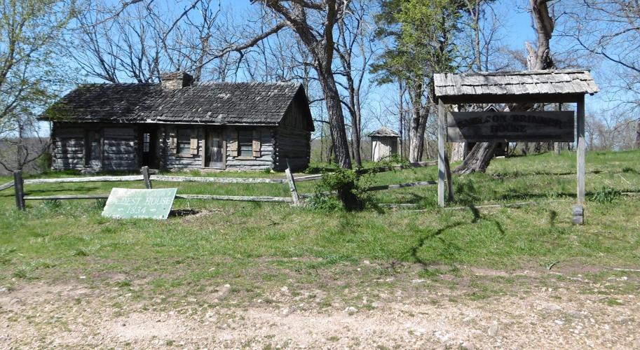 Oldest building in old Crawford county, Snelson Brinker Cabin, burns ...