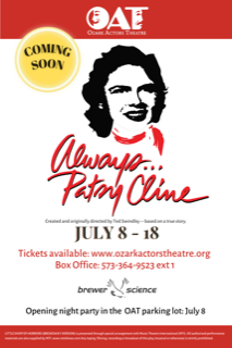 Ozark Actors Theatre presents Always Patsy Cline | | thesalemnewsonline.com