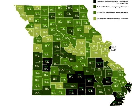 Struggling with poverty: In Dent County and the Ozarks, another world ...