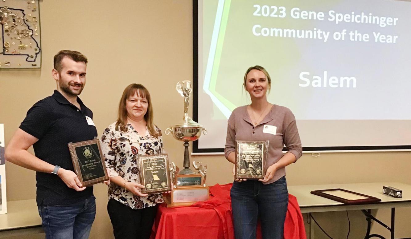 Salem recognized as community of the year; Capps recognized | Dent ...