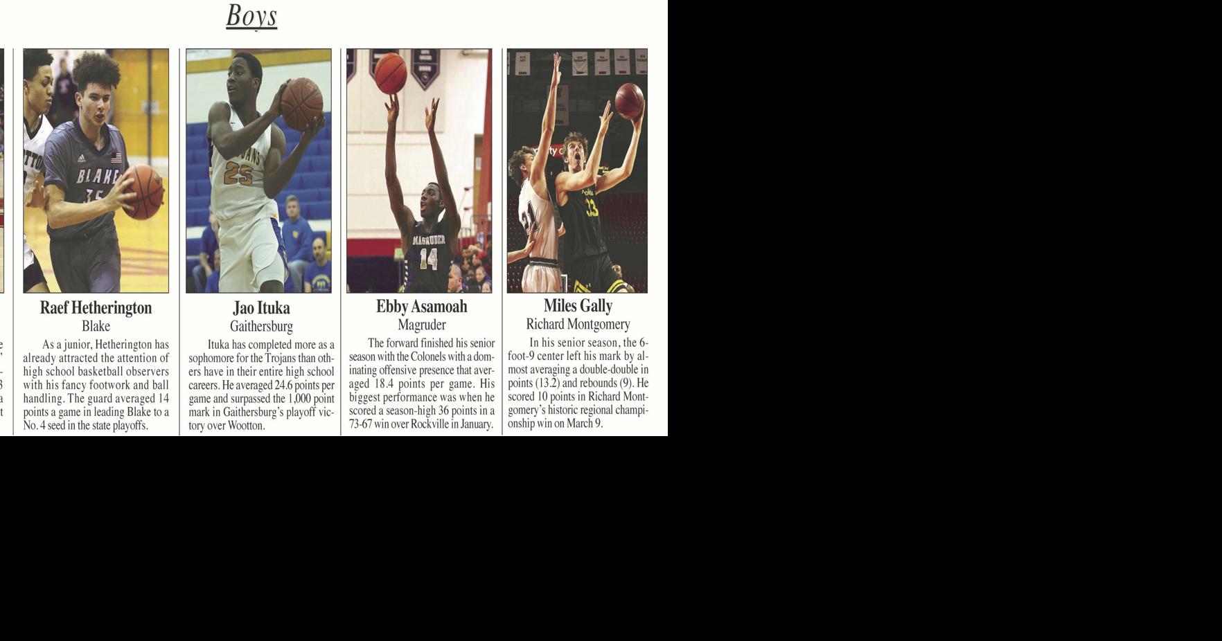 Montgomery Sentinel All-County Basketball Teams | Sports | thesentinel.com