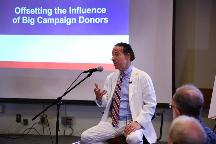 Congressman Jamie Raskin speaks on hot button issues, ‘Congress should ...