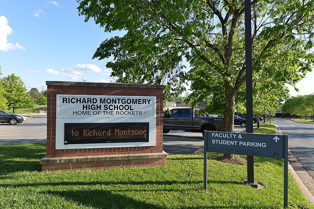Richard Montgomery High School Students Hold Walkout Against Fascism ...