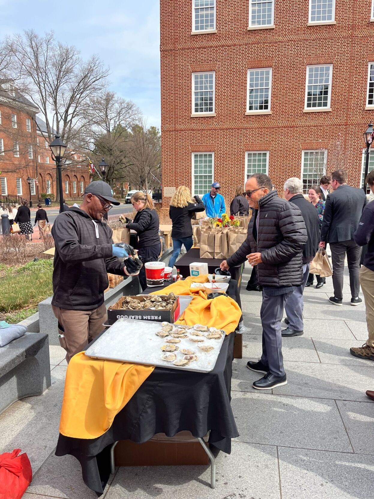 Liberty Tree planting, local food vendors mark Maryland Day ...