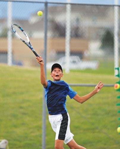 Order on the court: Sheridan tennis splits opening matches of season ...