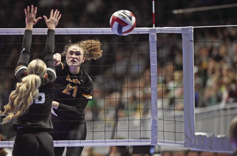 Lady Rams volleyball defeat Tongue River in state championship | Local ...