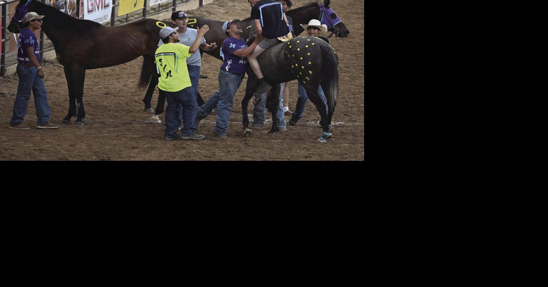 Sheridan WYO Rodeo showcases the World Champion Indian Relay Races ...