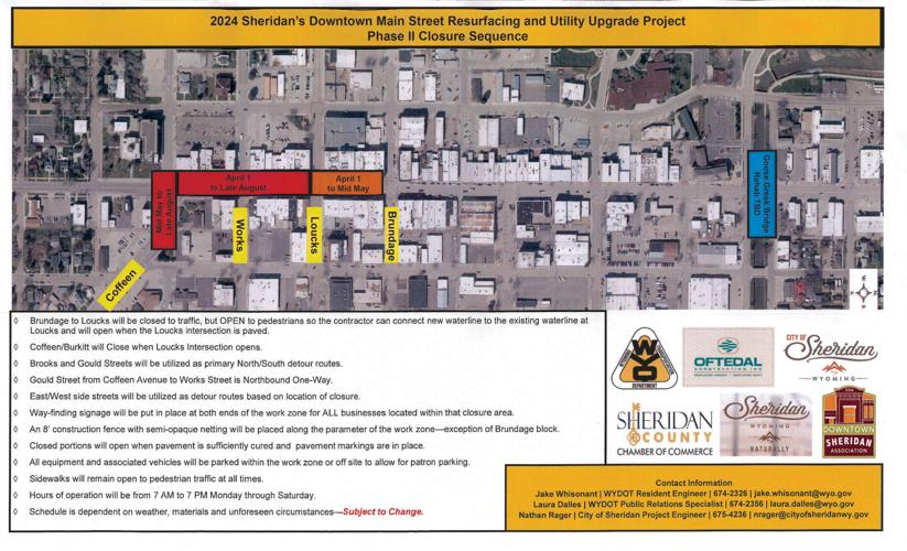 2024 Main Street construction schedule set | Local News ...