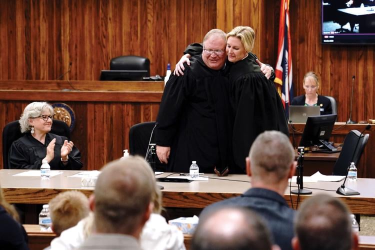 Darci Phillips officially sworn as 4th Judicial District Court judge ...
