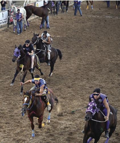 Sheridan WYO Rodeo showcases the World Champion Indian Relay Races ...