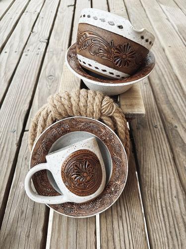 Living the dream: Punchy Pottery owner shows western style in her work ...