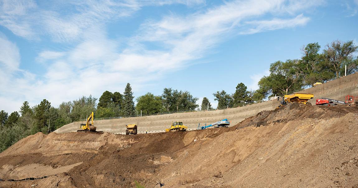 Crews tackle complex hill stabilization project | Local News ...