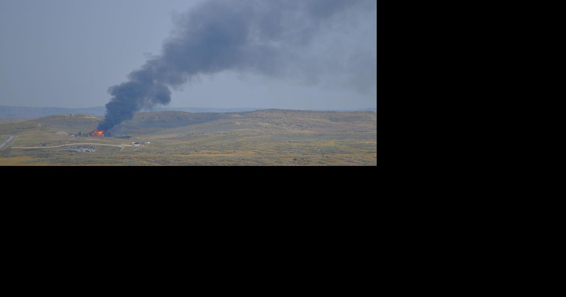 Structure Fire Off Decker Road | Photo Galleries | thesheridanpress.com