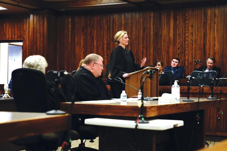 Darci Phillips officially sworn as 4th Judicial District Court judge ...