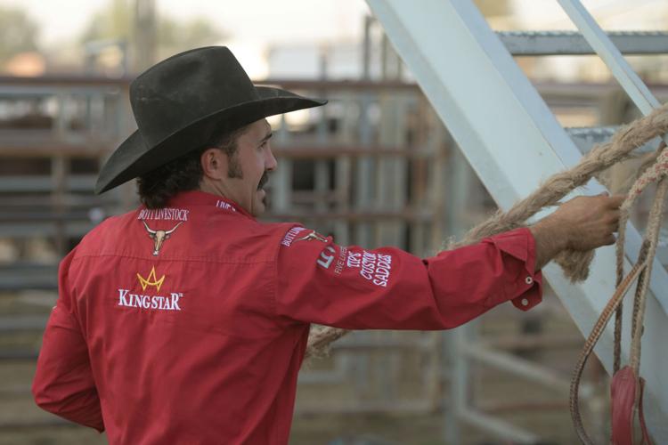 Pollock, Bentz love energy of saddle bronc riding | Local Sports ...
