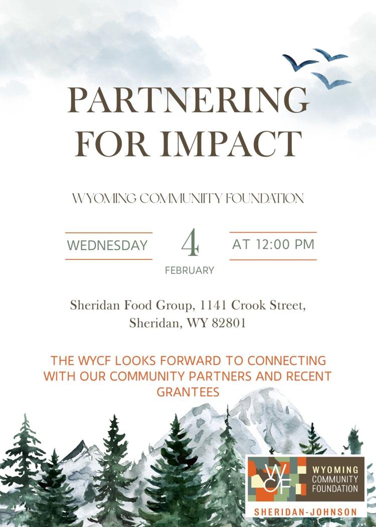 Wyoming Community Foundation ‘Partnering for Impact’ event Feb. 4 ...