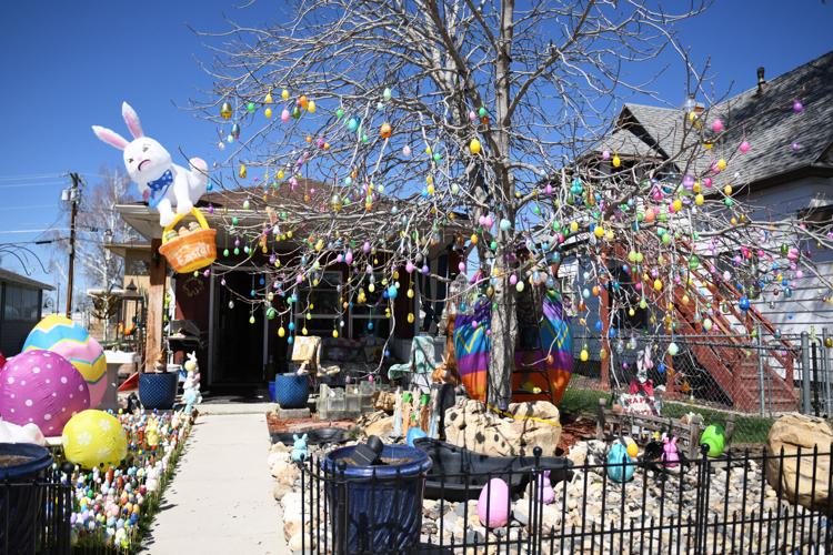 Kaleb Yager spreads joy through colorful yard displays | Local News ...