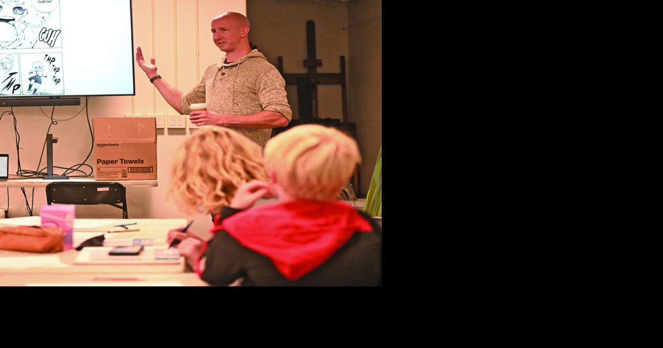 Crafting comics: Local artist teaches next generation of graphic ...