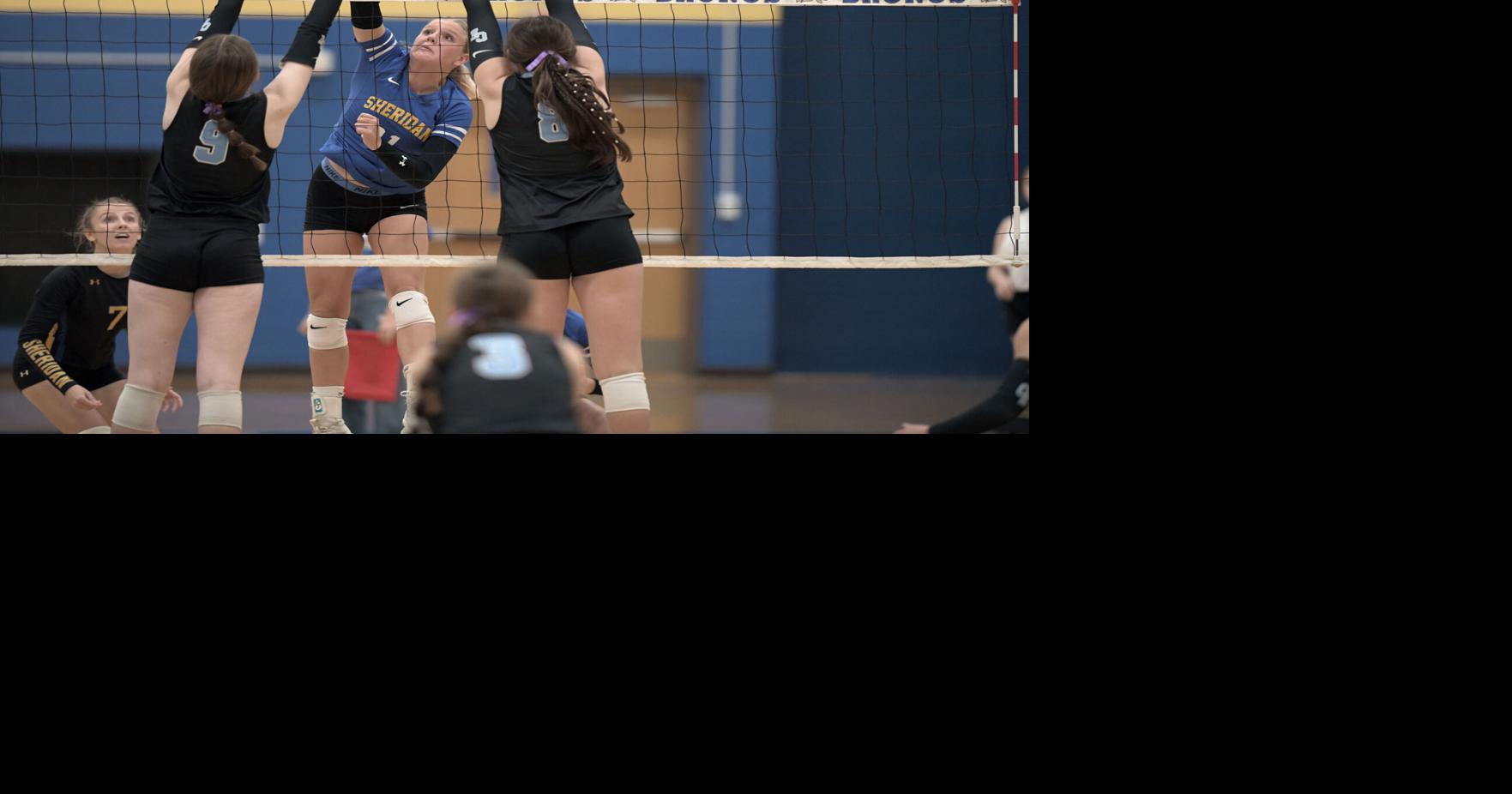 Sheridan Lady Broncs volleyball vs. Cheyenne East | Multimedia ...
