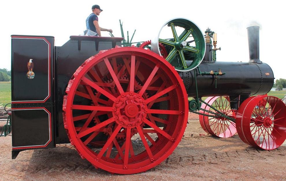 150-horsepower steam tractor engine replicated in Sheridan | Local News ...