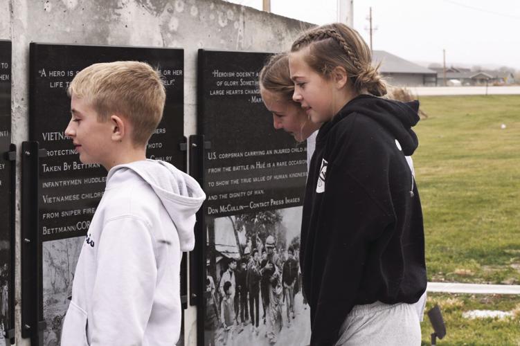 Tongue River Middle School students carry on school's Veterans Day ...