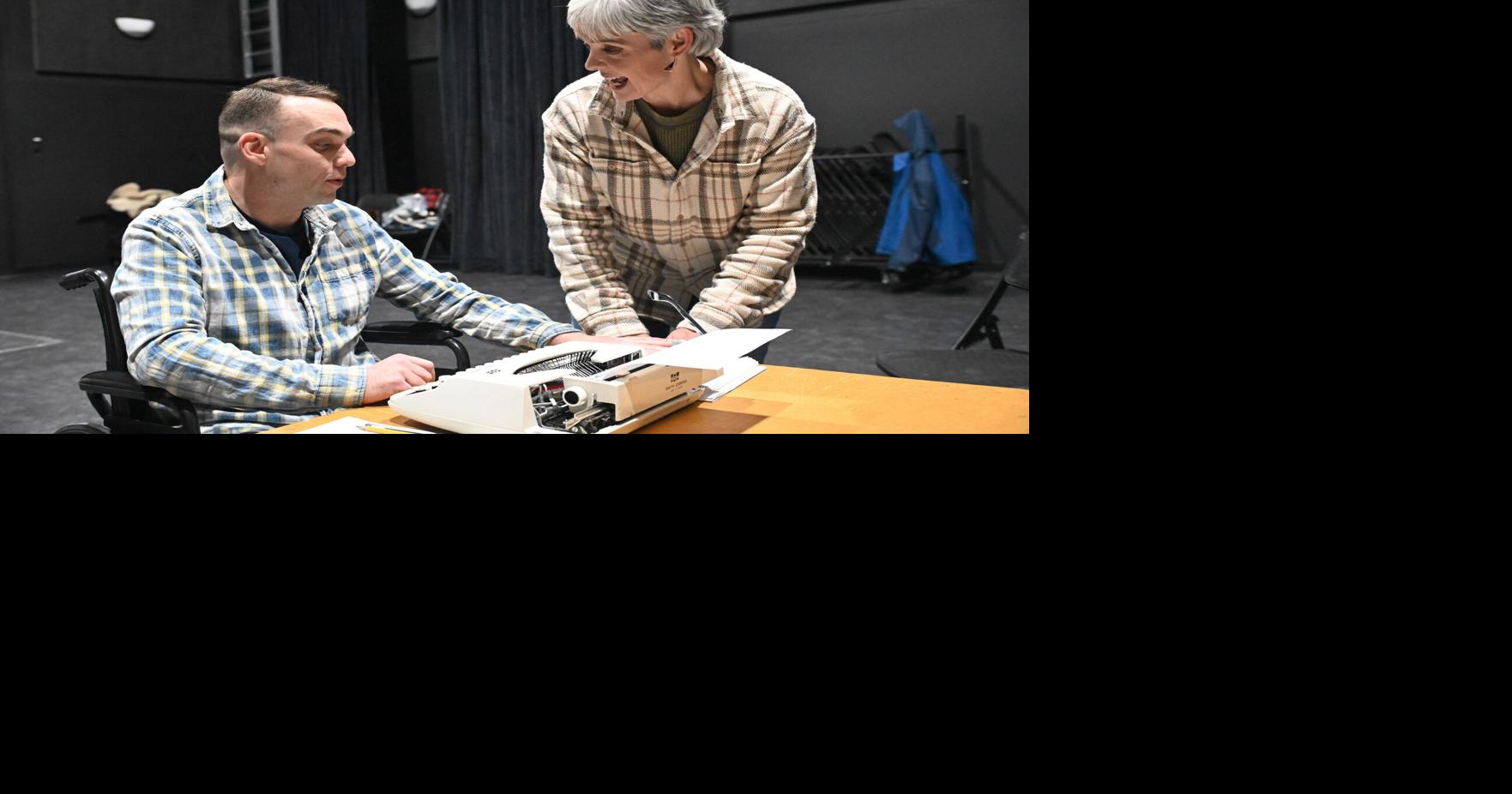 Actors rehearse for Misery | Photo Galleries | thesheridanpress.com