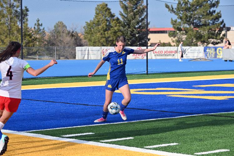 Sheridan Lady Broncs take on Cheyenne Central in home opener | Photo ...