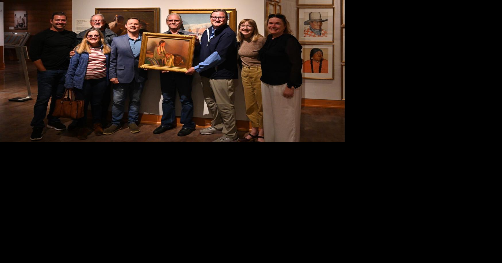 Brinton gifted Henry Sharp painting | Local News | thesheridanpress.com