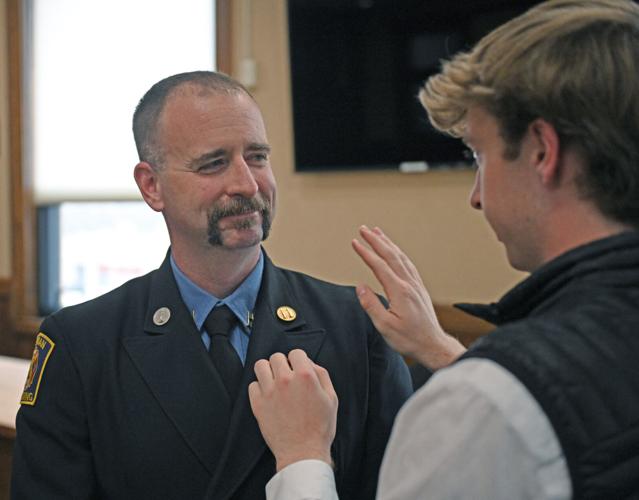 Andrew Fried's fire captain promotion | Photo Galleries ...