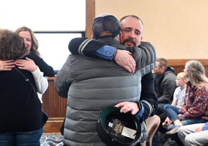 Andrew Fried's fire captain promotion | Photo Galleries ...