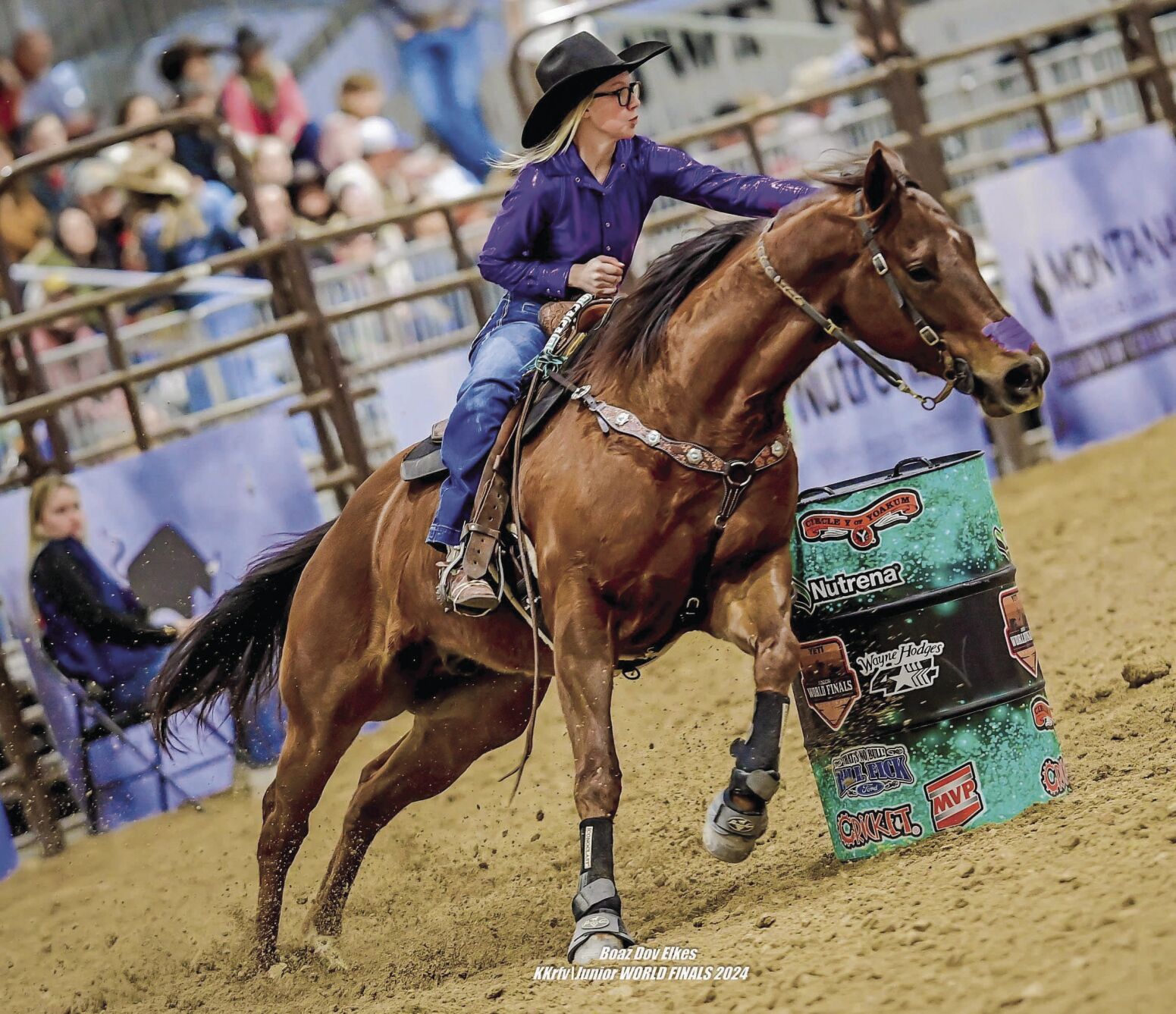 Olson places second in barrel racing in Junior National Finals Rodeo ...