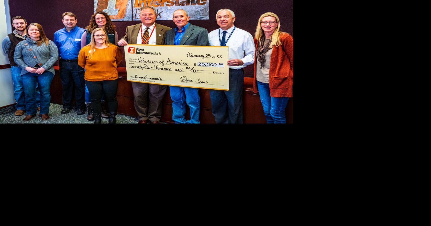 First Interstate Bank donates $25,000 to VOA | Local News ...