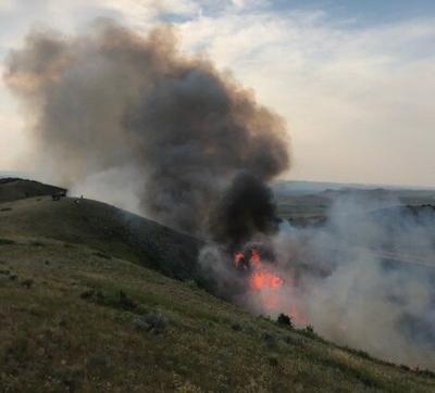 Two late afternoon Monday fires challenge Crow firefighters | Local ...