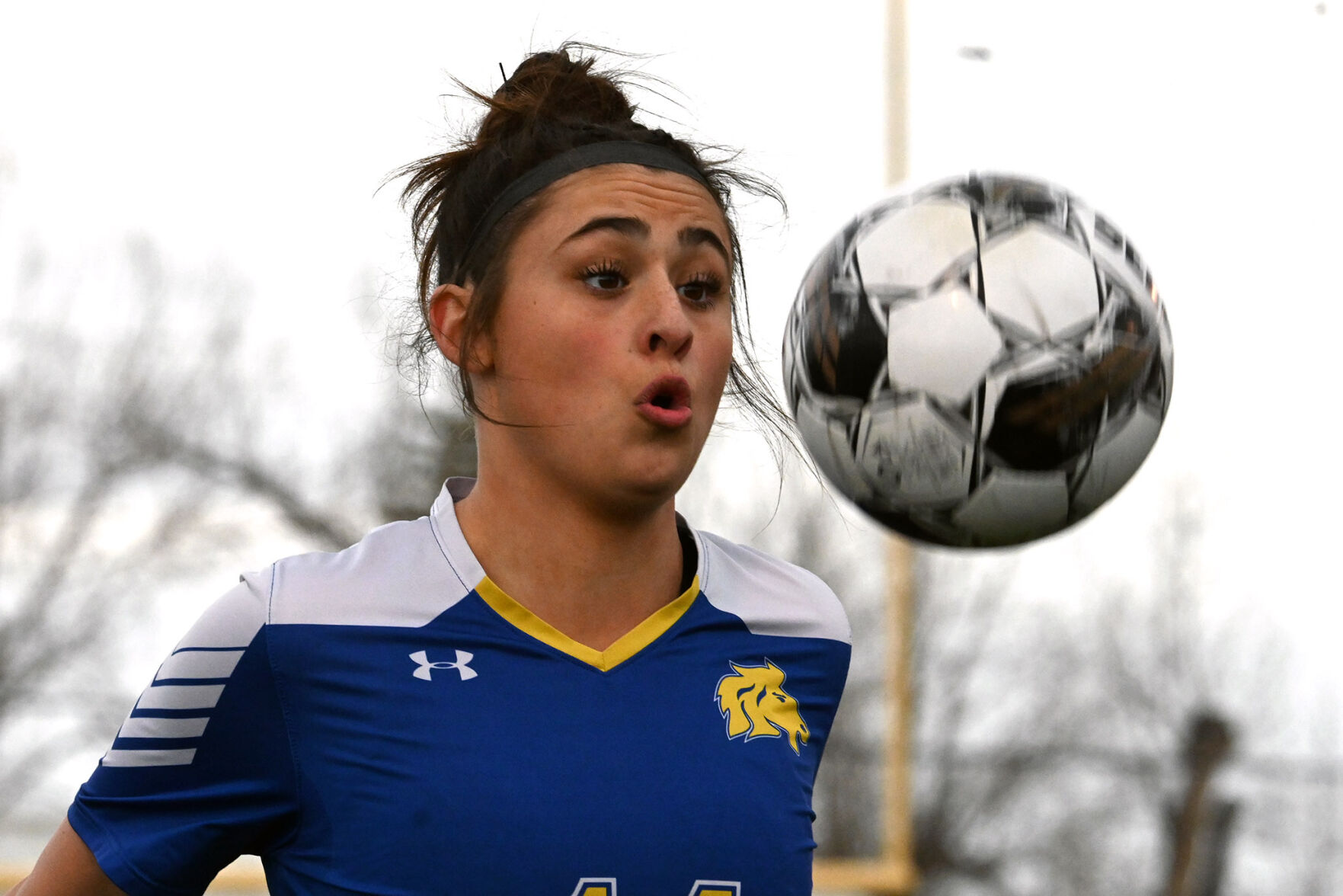 Sheridan Lady Broncs play Cheyenne South Lady Bison in Big Horn | Photo ...