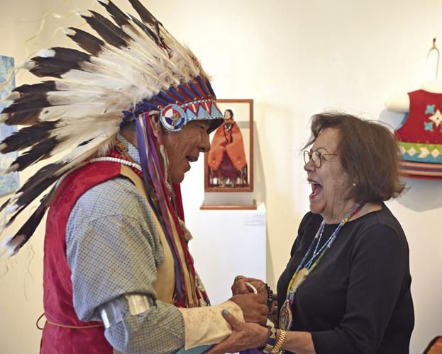 History and hope: SAGE gallery show highlights art of Miss Indians ...