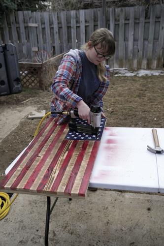 Sheridan Girl Scout Mariah Pierce donates flags to first responders ...
