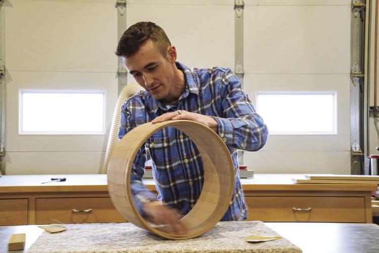 Titus Brown finds passion in creating personalized drum sets | Local ...