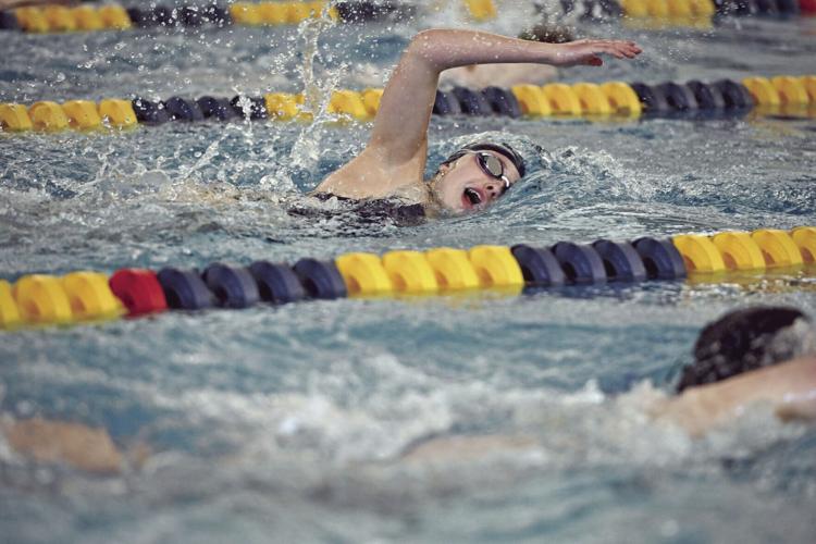 Last lap: Lady Broncs swimming compete in state meet | Local Sports ...
