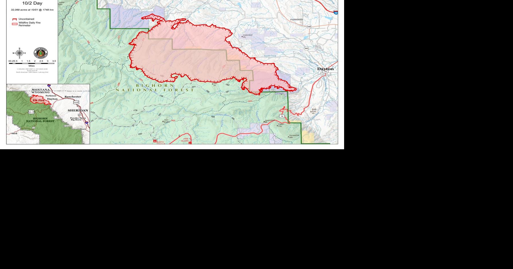 Elk Fire PIO Map 10-02-24.pdf | | thesheridanpress.com