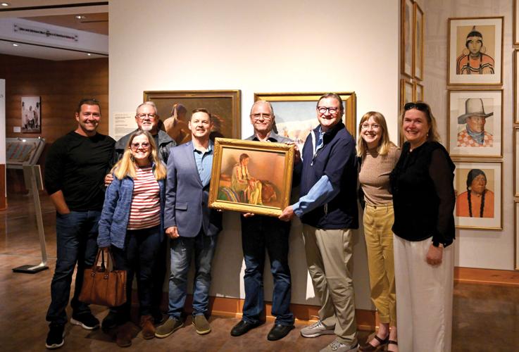 The Brinton Museum receives oil painting gift | Local News ...