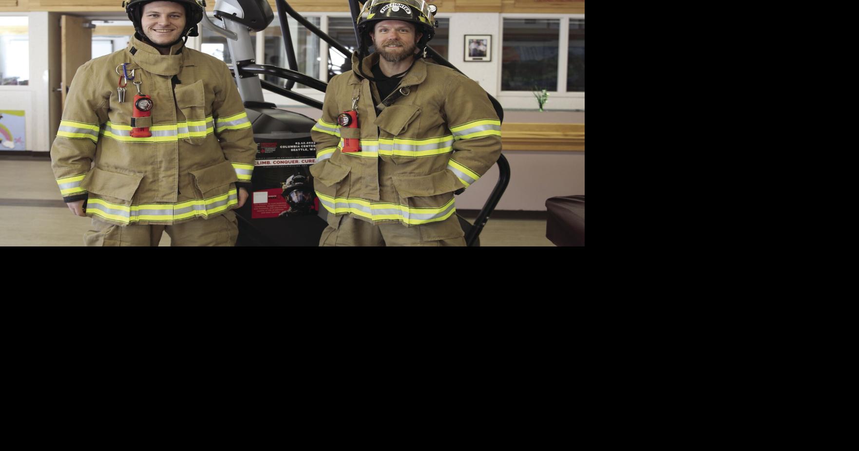 Dayton Volunteer Fire Department cooks pancakes, climbs stairs for a ...
