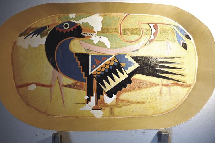 Lotus Theater-era mural unfurls at the WYO Performing Arts and ...