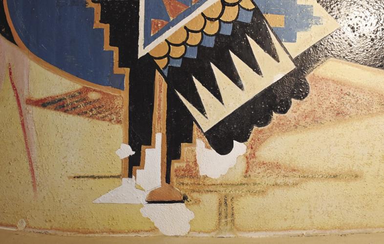 Lotus Theater-era mural unfurls at the WYO Performing Arts and ...