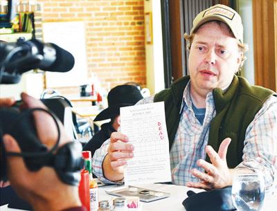 McCafferty and crew filming TV pilot in Sheridan | Local News ...